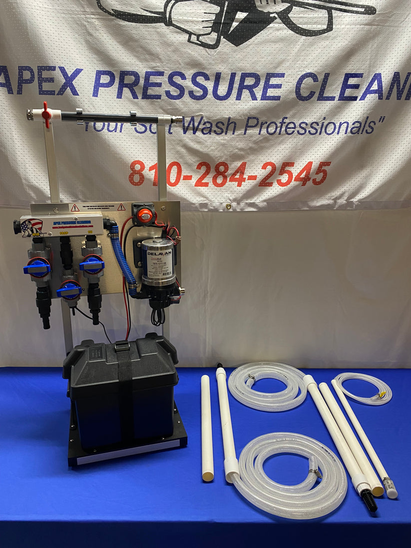 7GPM Generation 2 Soft Wash System with 3/4" "Big Flo" Proportioner ...