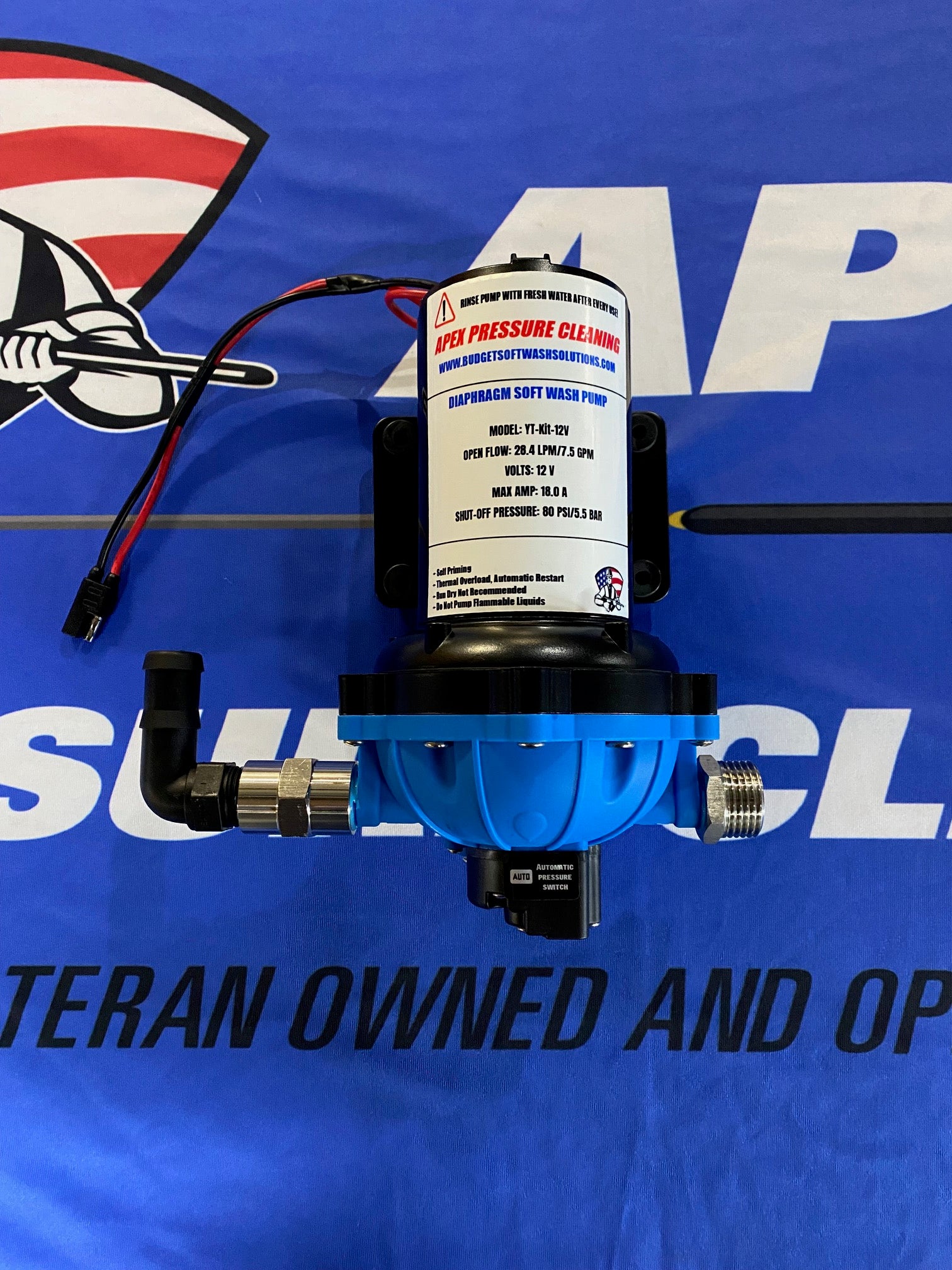 Replacement 5.5gpm "Inflation Buster" pump – Budget Soft Wash Solutions