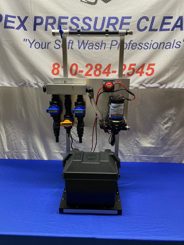 5.5GPM Generation 2 Soft Wash System with 3/4" "Big Flo" Proportioner – Budget Soft Wash Solutions