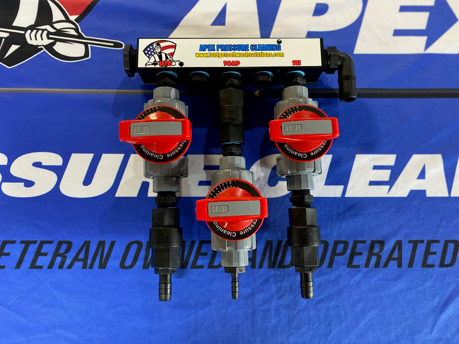 Proportioners/Blend Manifolds – Budget Soft Wash Solutions